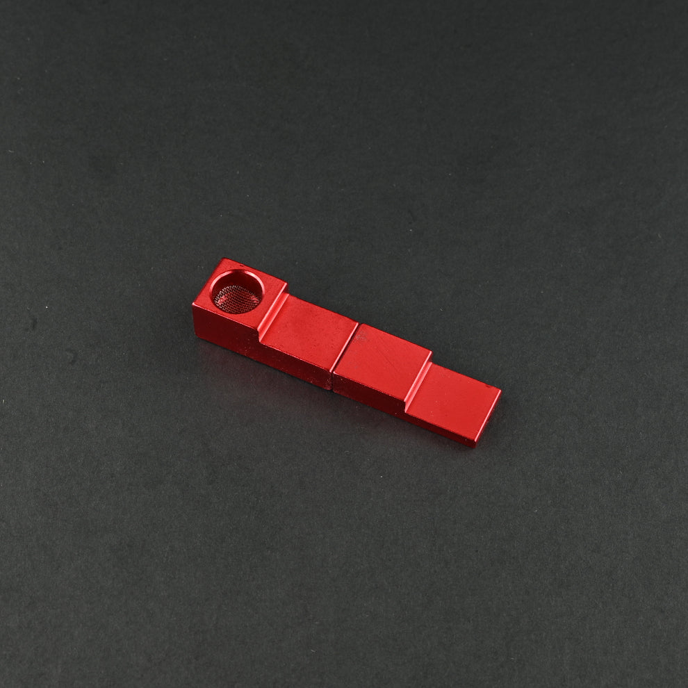 Magnetic Foldable Pocket Pipe Red | GogoPipes.com